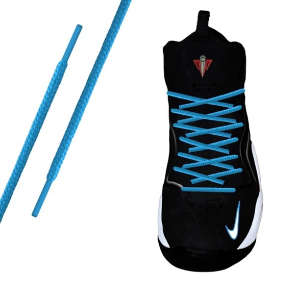 Shoes | Nwt Aqua Blue Round Athletic Shoe Laces | Poshmark